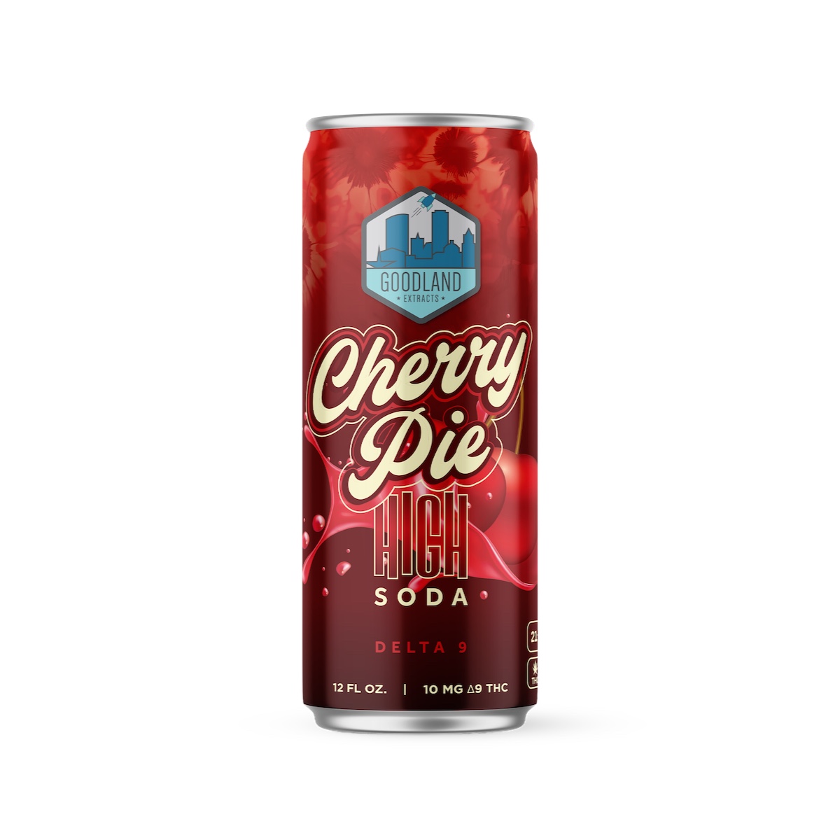 Goodland Extracts 10mg Delta 9 Cherry Pie High Soda 24-Pack – North ...